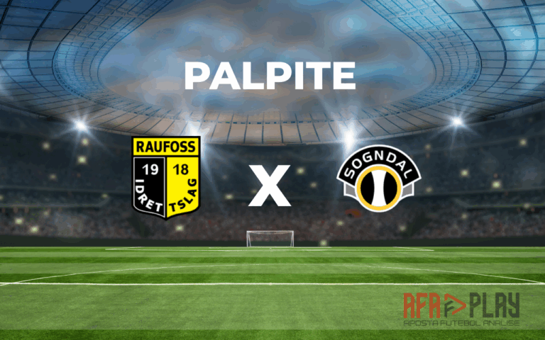 Palpite: Raufoss x Sogndal – OBOS-ligaen – 22/10/2025 – AFAPLAY